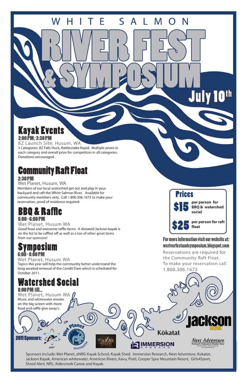 6th Annual White Salmon River Fest: Better Than Ever - Wet Planet ...
