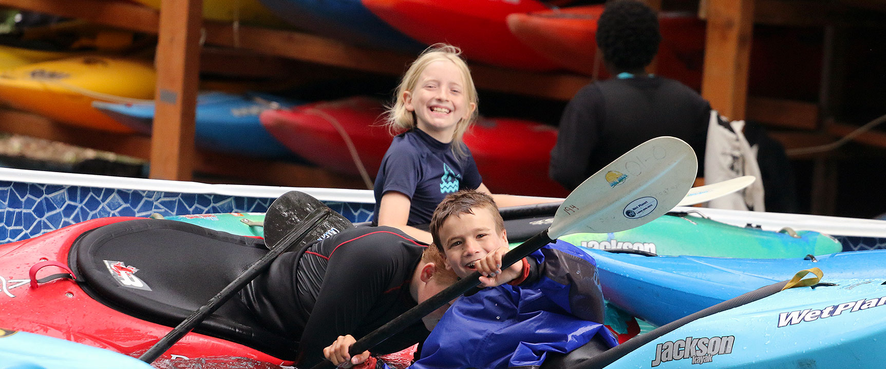 Top Five Moments of Kids Kayaking Camp - Wet Planet Whitewater